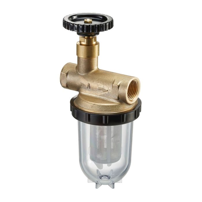 Heizölfilter OVENTROP einfach mit Absperrventil ; 1/2"